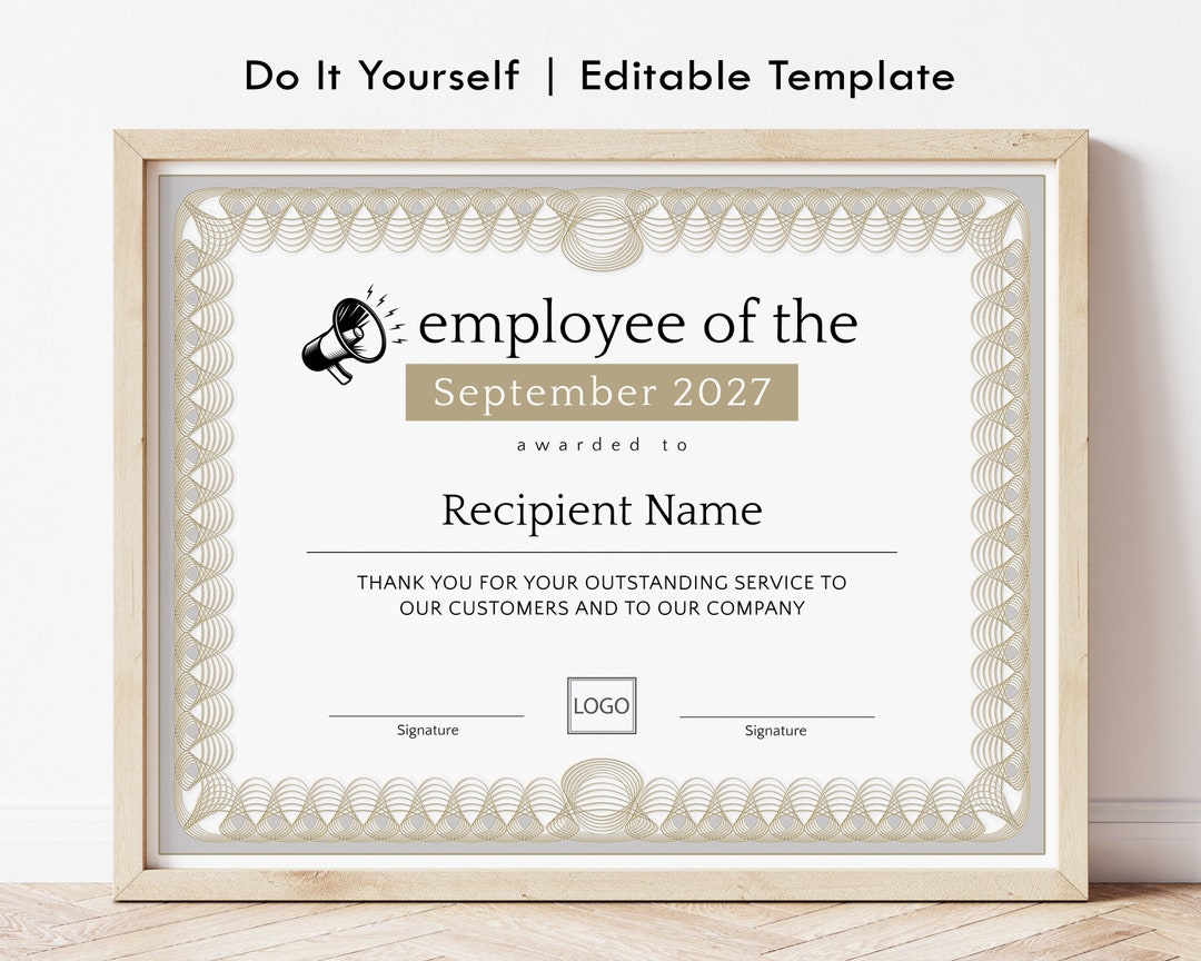 Employee of the Month, Employee Award, Employee Appreciation ...