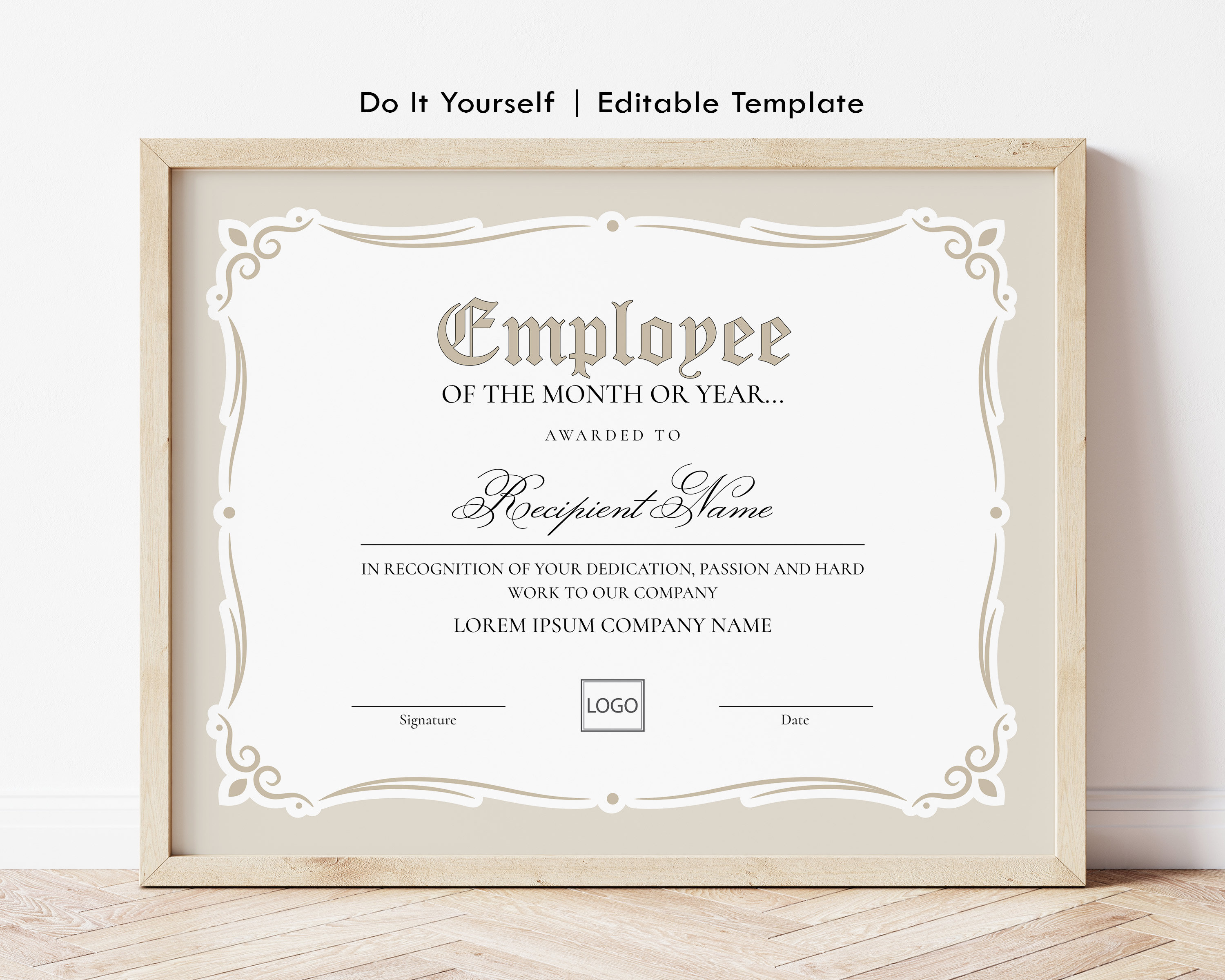 Employee Certificate Template