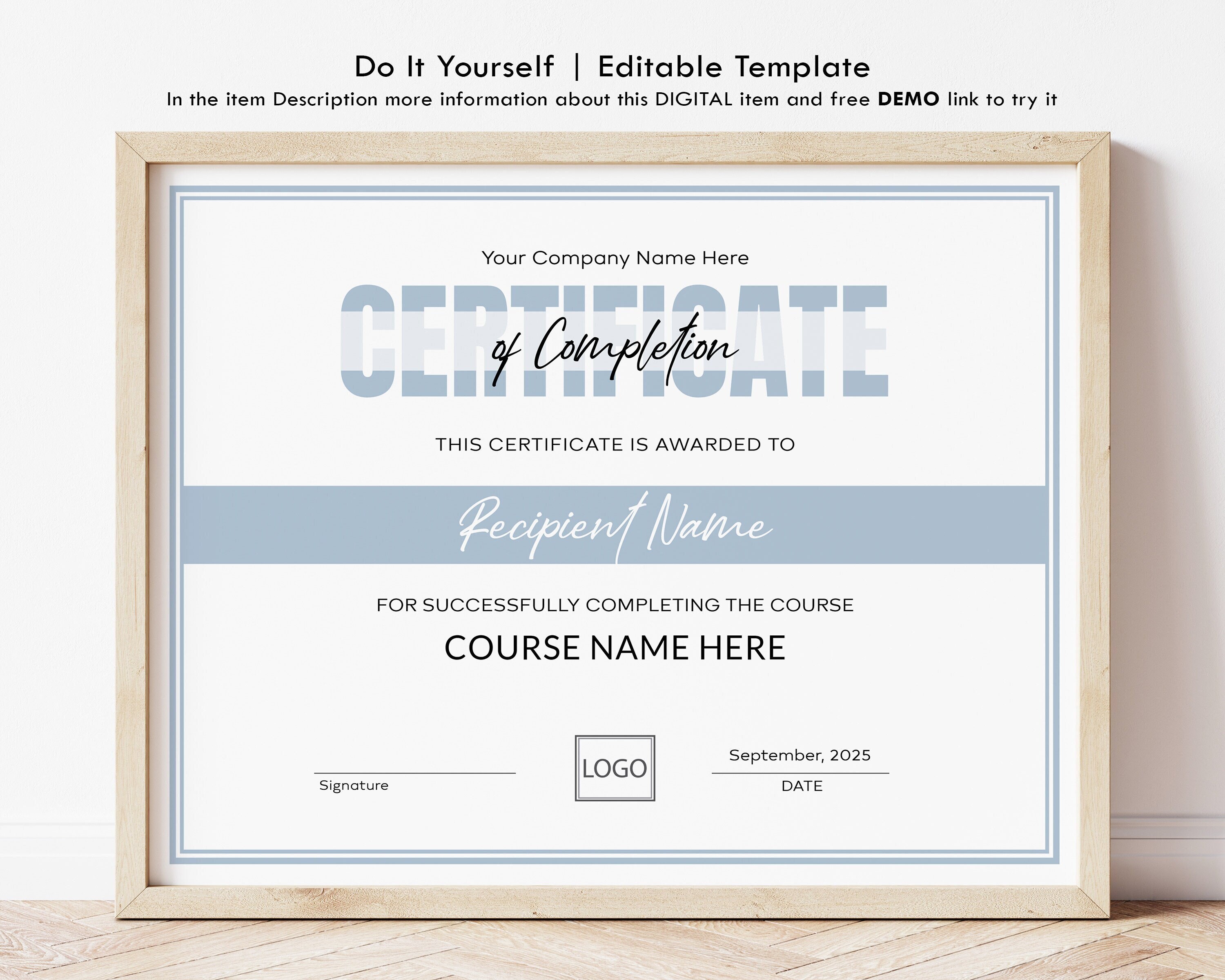 Group Certificate Template
