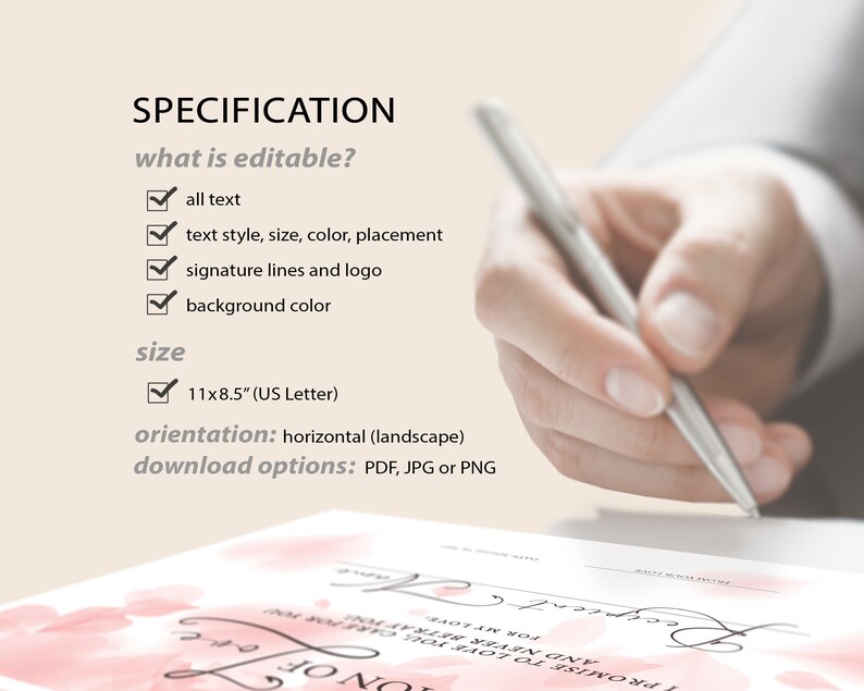 Certificate of LOVE Declaration of Love Valentine's Gift - Etsy