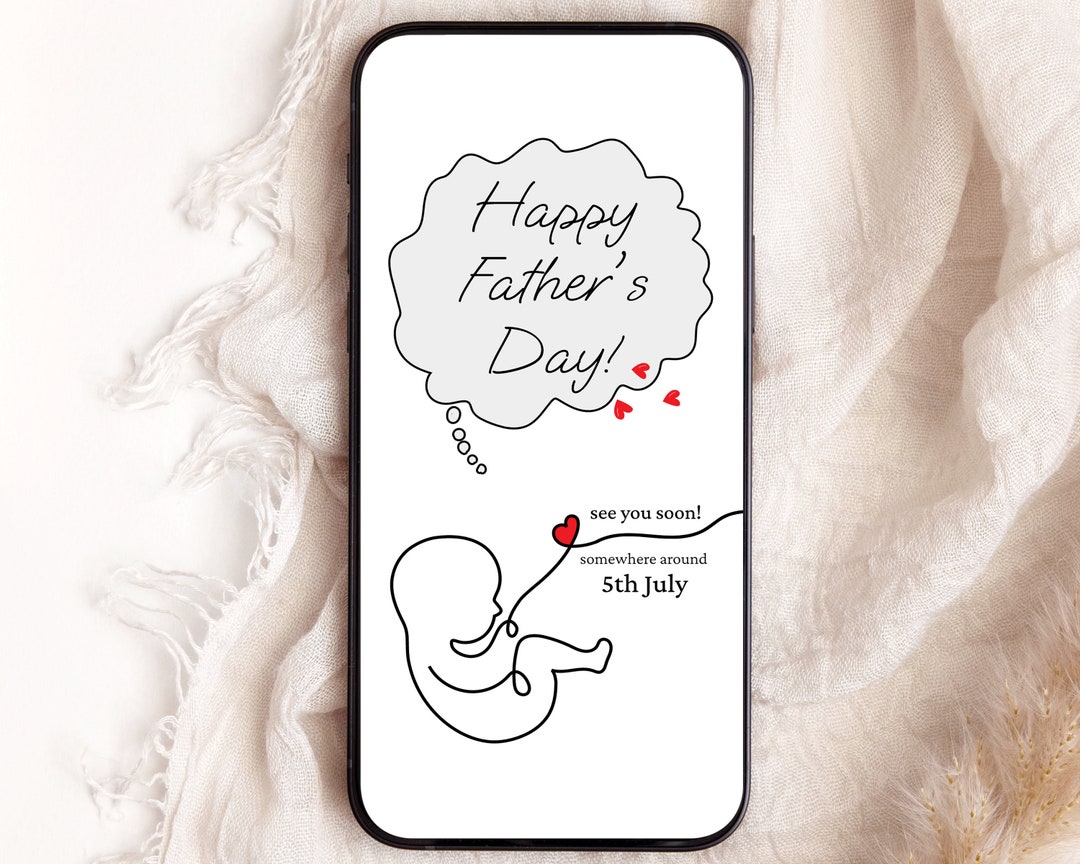 Soon to Be Dad Happy Father's Day Electronic Card, Daddy to Be ...