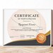 EDITABLE Baseball Certificate Template, Baseball Award Certificate of ...