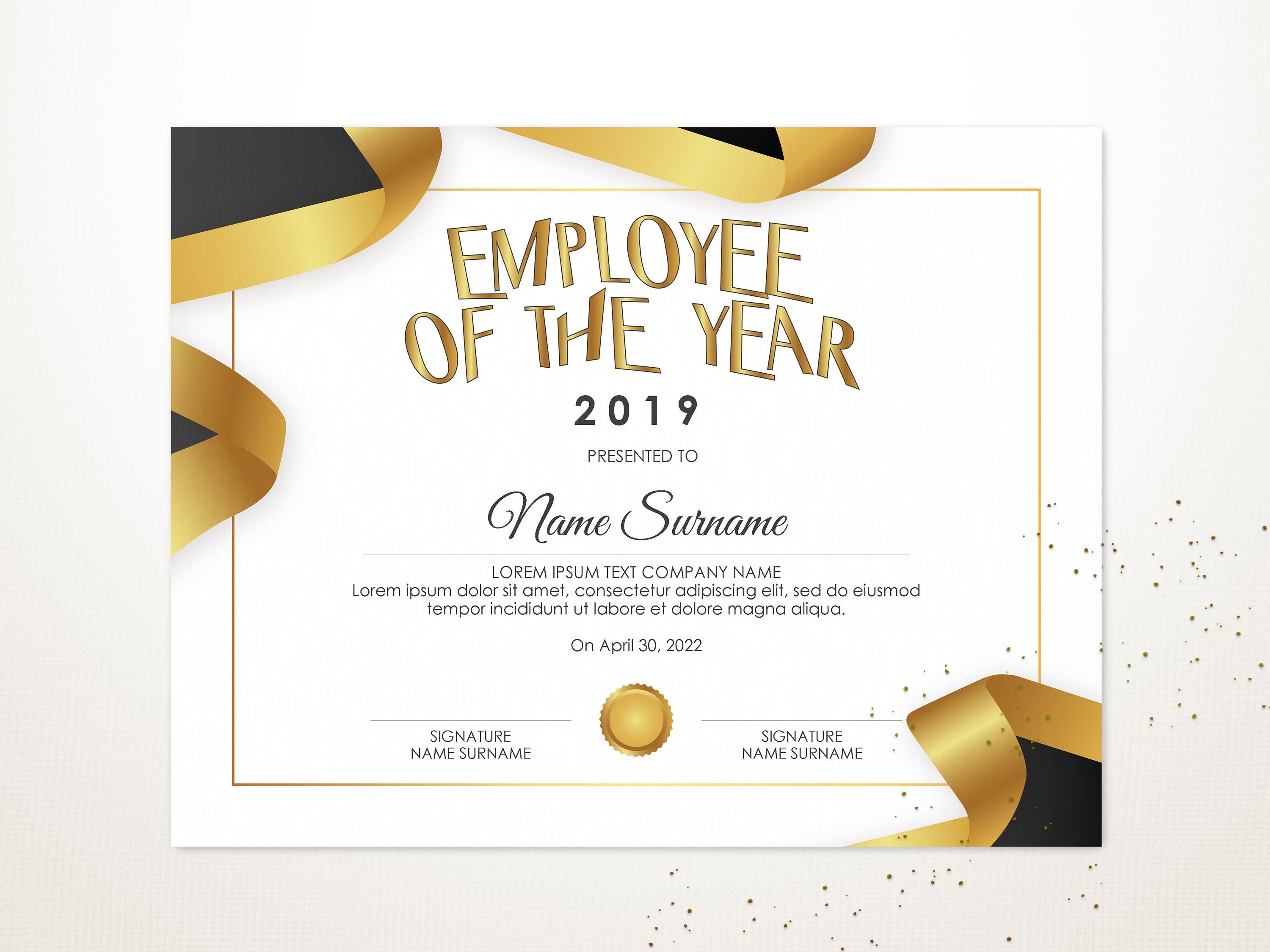 Employee Of The Year Template Employee Of The Year Quotes Quotesgram 
