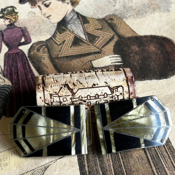 Art Deco Buckle - Etsy
