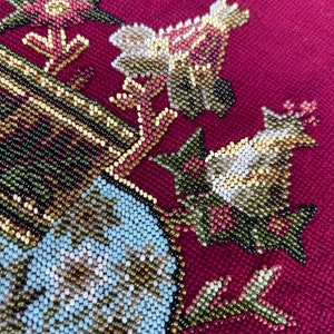 Antique Beadwork & Tapestry Panel Sewing Project Framing - Etsy