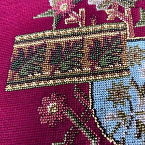Antique Beadwork & Tapestry Panel Sewing Project Framing - Etsy