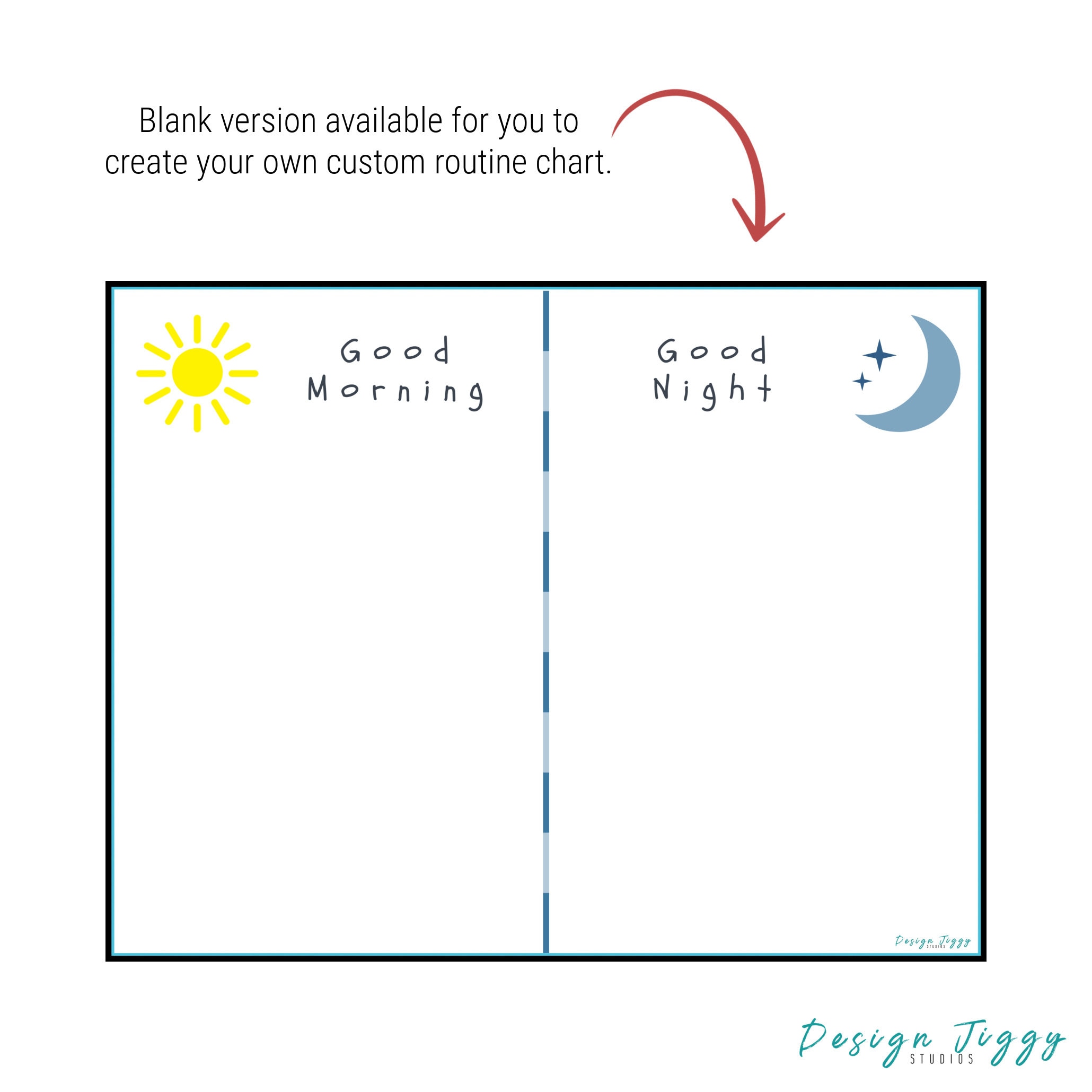 Morning and Bedtime Routine Chart | Printable Chart |editable | PDF ...