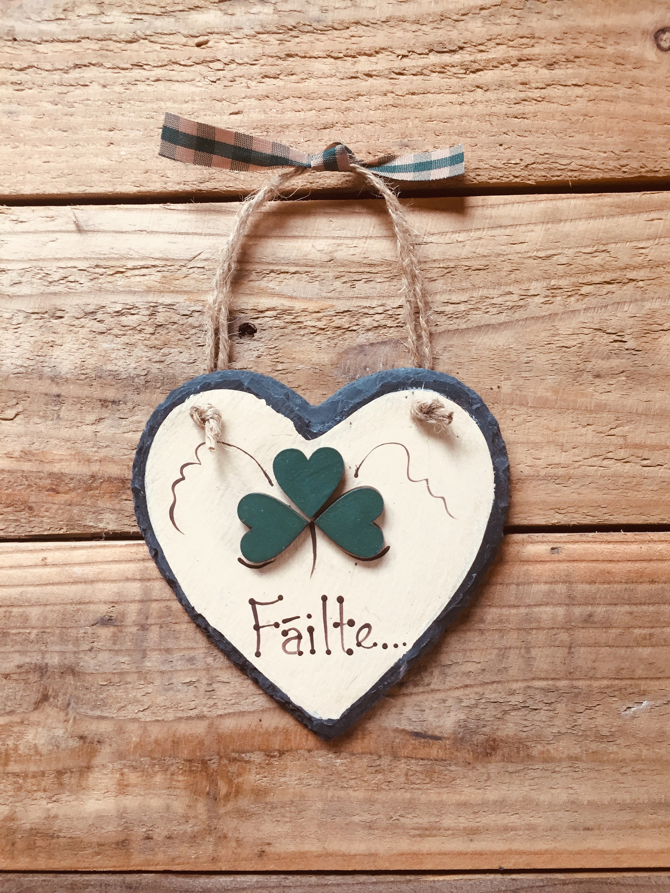 Fáilte... Irish Saying Meaning Welcome 4.5 Slate - Etsy