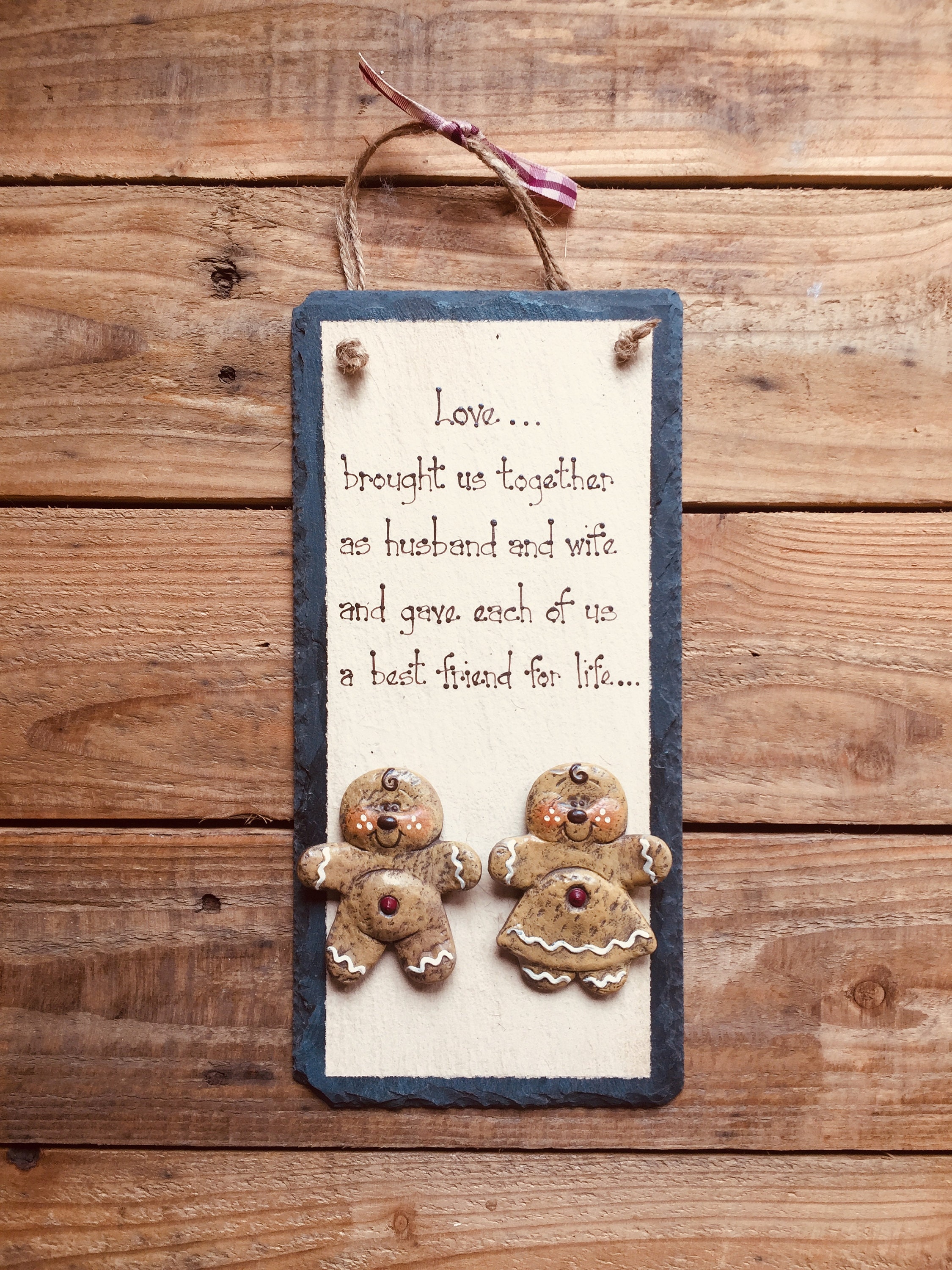 Love Brought Us Together as Husband and Wife, and Gave Each of Us a ...