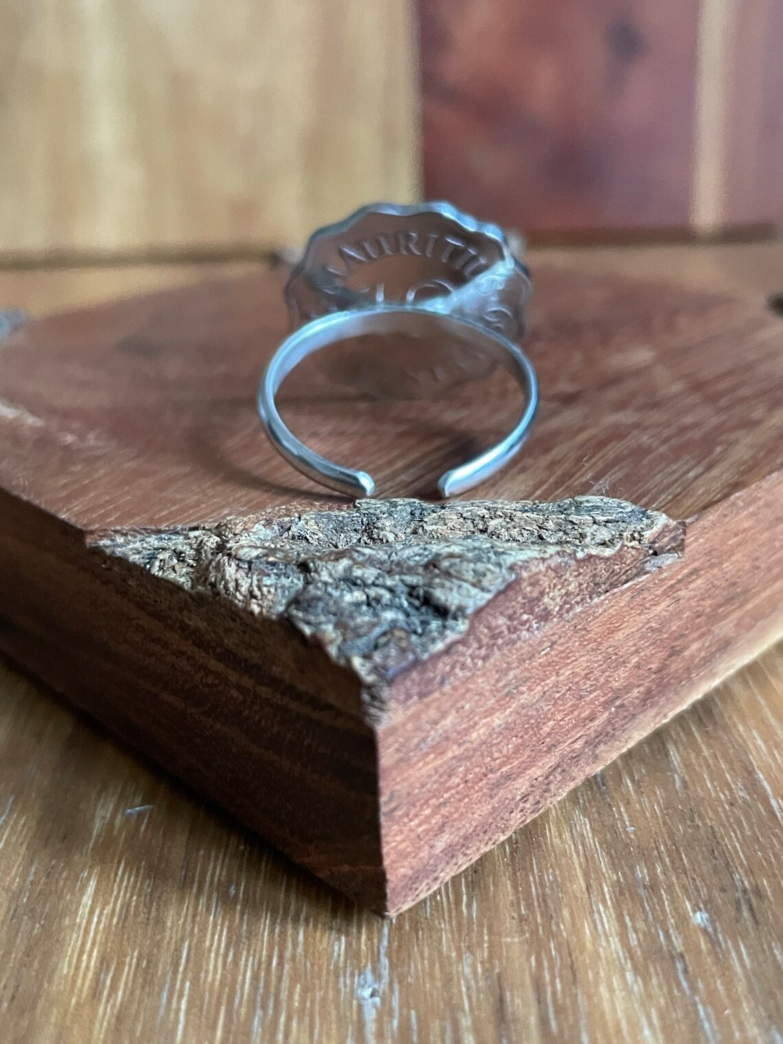 Queen Elizabeth II Ring, Coin Ring, Sterling Silver Adjustable Band ...