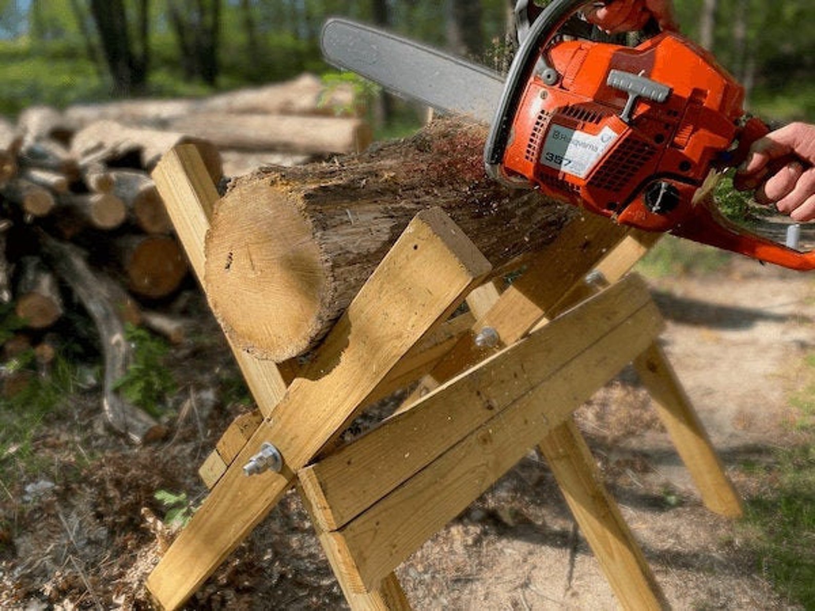 Sawbuck Assembly Plans - Build Your Own Sawbuck - Etsy