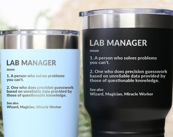 Lab Manager Tumbler - Etsy