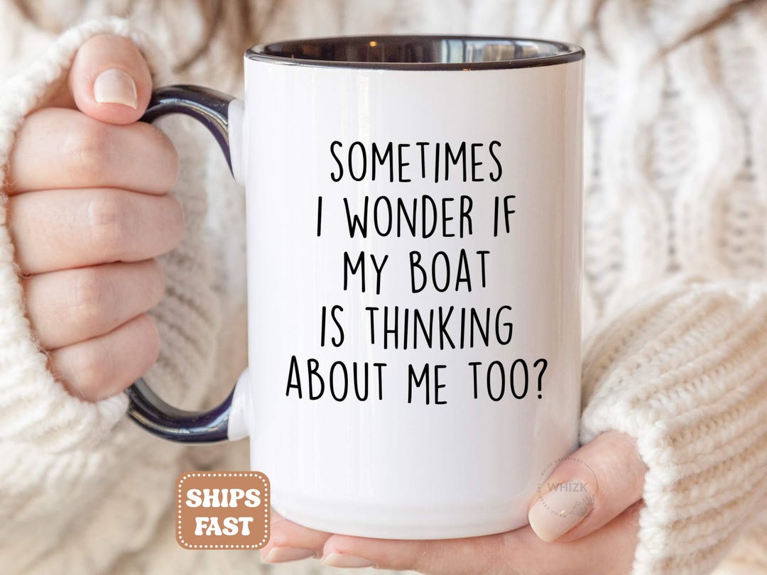 Boat Captain Gift, Boat Gift, Funny Boating Mug for Boater Boat Lover ...