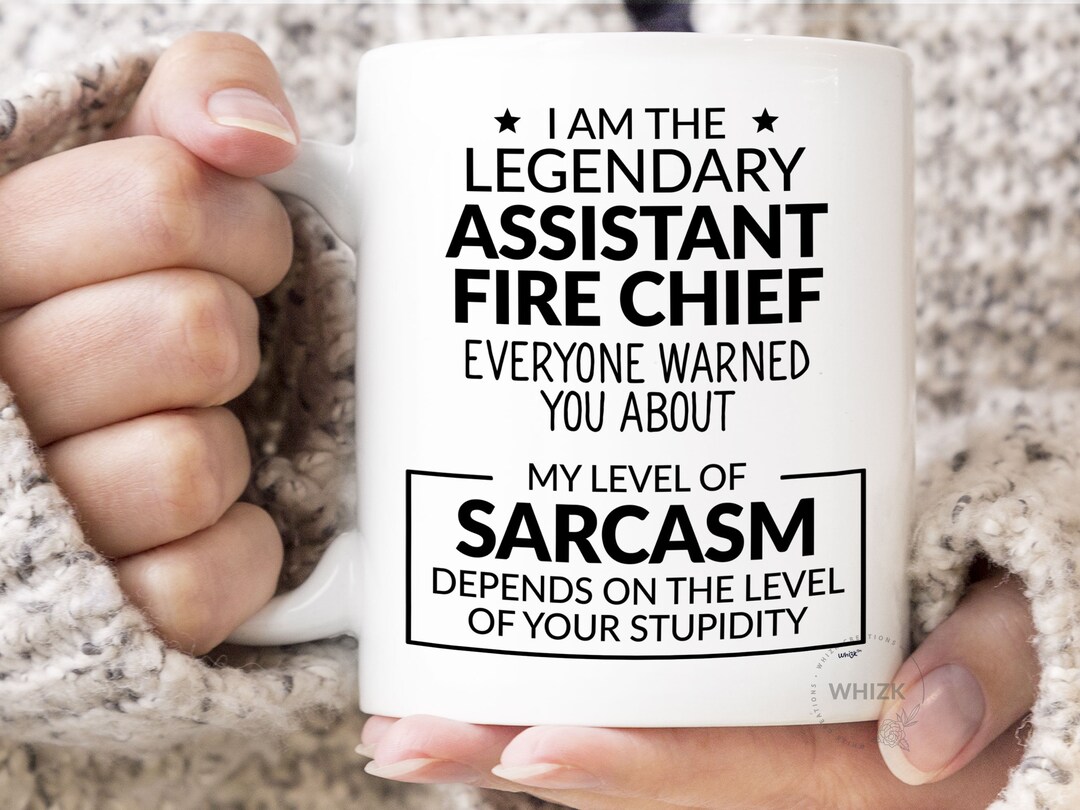 Assistant Fire Chief Mug, Assistant Fire Chief Gifts, Assistant Fire ...
