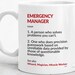 Emergency Manager Mug for Emergency Manager Gifts for | Etsy