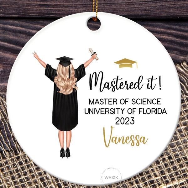 Masters Degree Graduation Gift - Etsy
