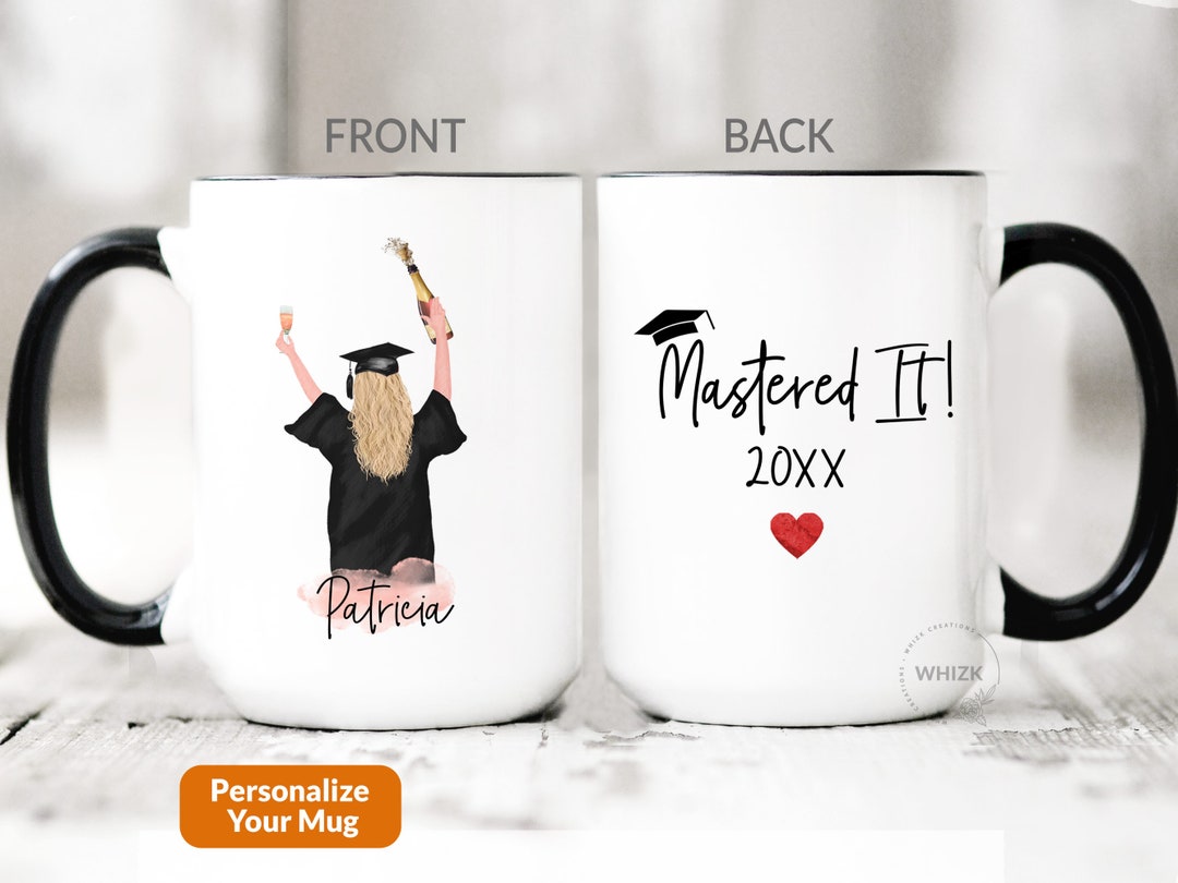 Masters Degree Graduation Gift for Her, Mastered It Mug 2024, MBA ...