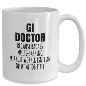 GI Doctor Gifts GI Doctor Mug Gastroenterolgy Gifts Funny - Etsy