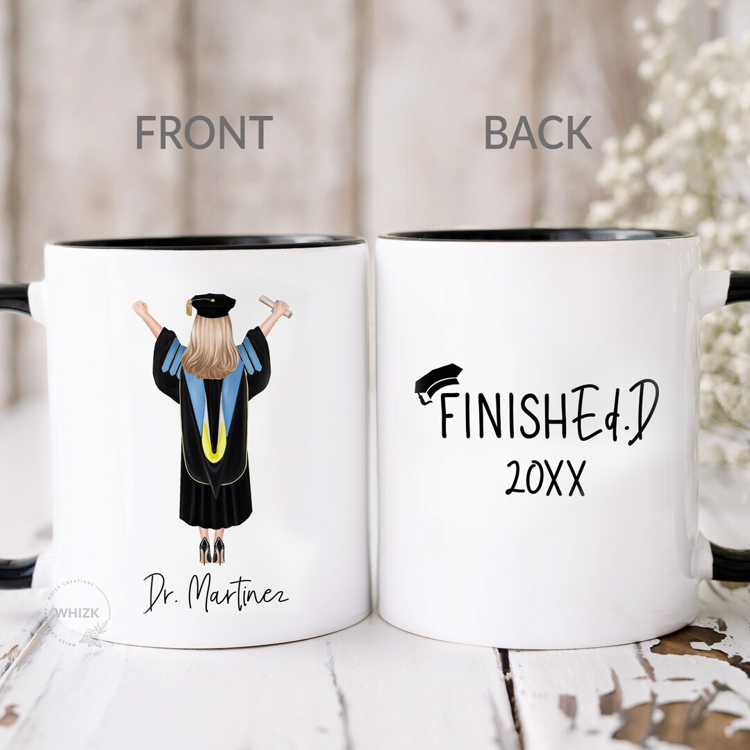 Edd Graduation Gift for Her, EDD Mug, Ed.d Doctorate Graduation Gift ...