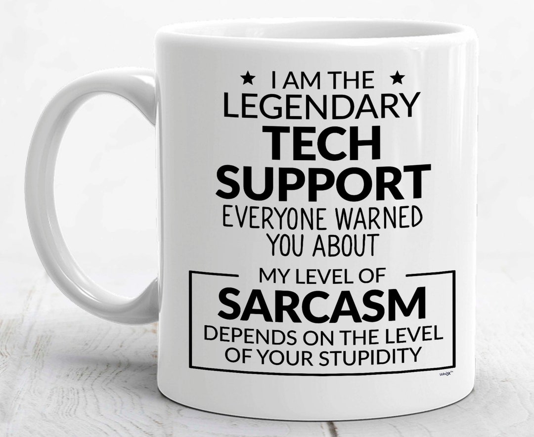 Tech Support Mug for Tech Support Gifts for Tech Support Coffee Mug ...
