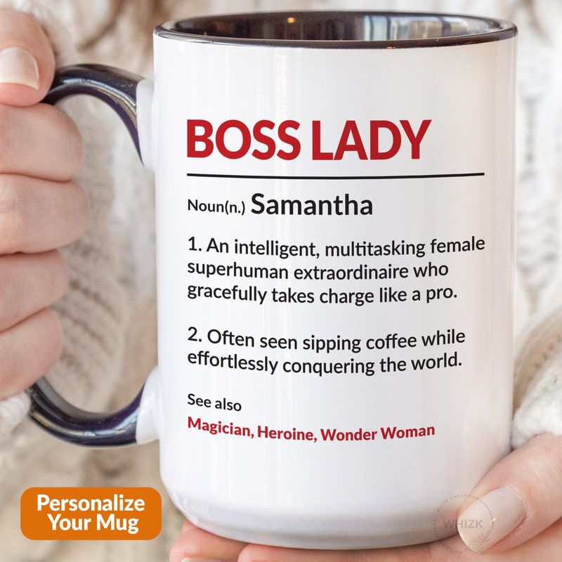 Boss Lady Mug - Etsy