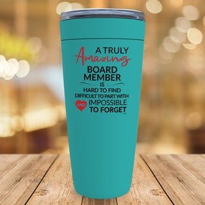 Board Member Gifts for Board Member Tumbler Board Member - Etsy