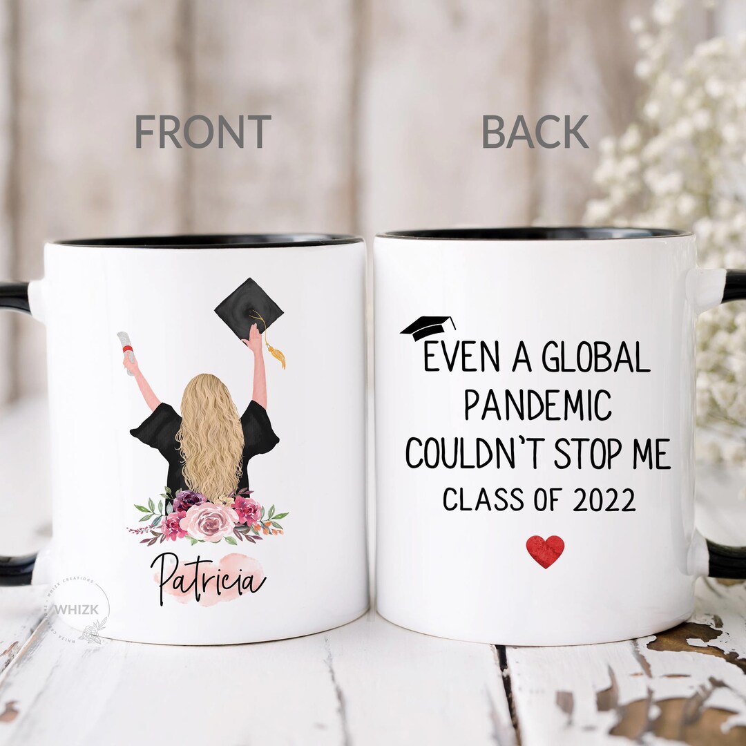 Graduation Gift for Her, Class of 2024, Pandemic Graduation Mug ...