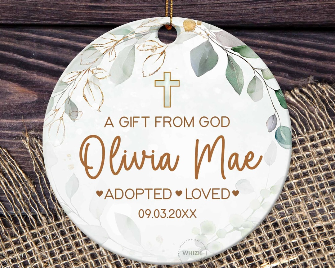 Adoption Gifts for Family Adoption Ornament Mothers Day - Etsy