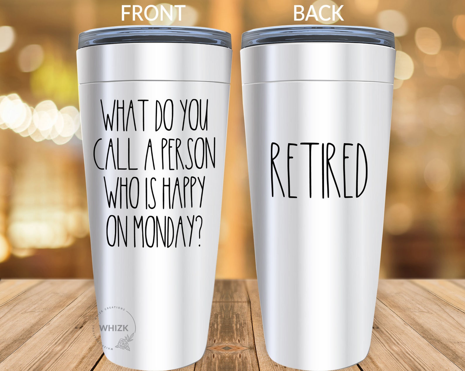 Retirement Tumbler Happy Retirement Gifts for Women Men - Etsy