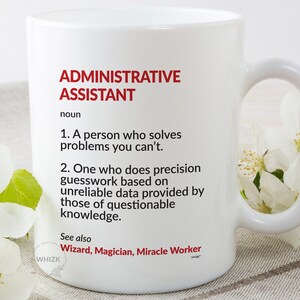 Administrative Assistant Mug for Administrative Assistant Gifts for ...