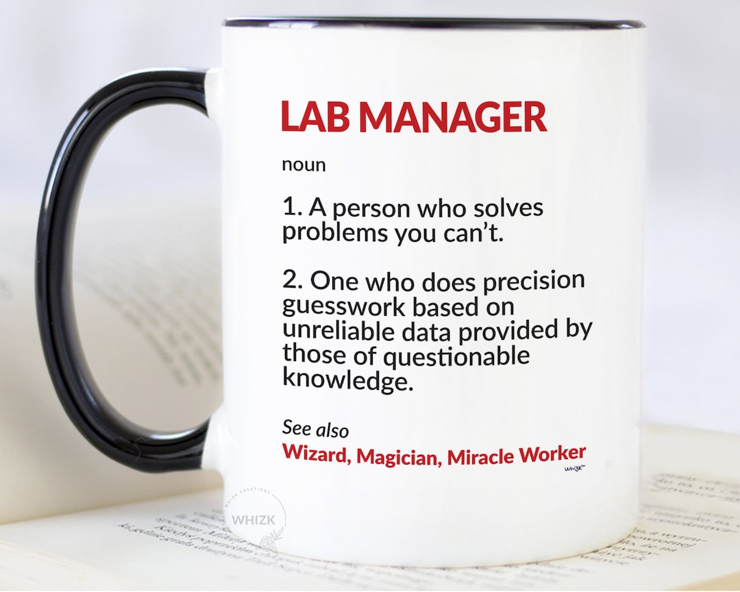 Lab Manager Mug for Lab Manager Gifts for Lab Manager Coffee Mug Funny ...