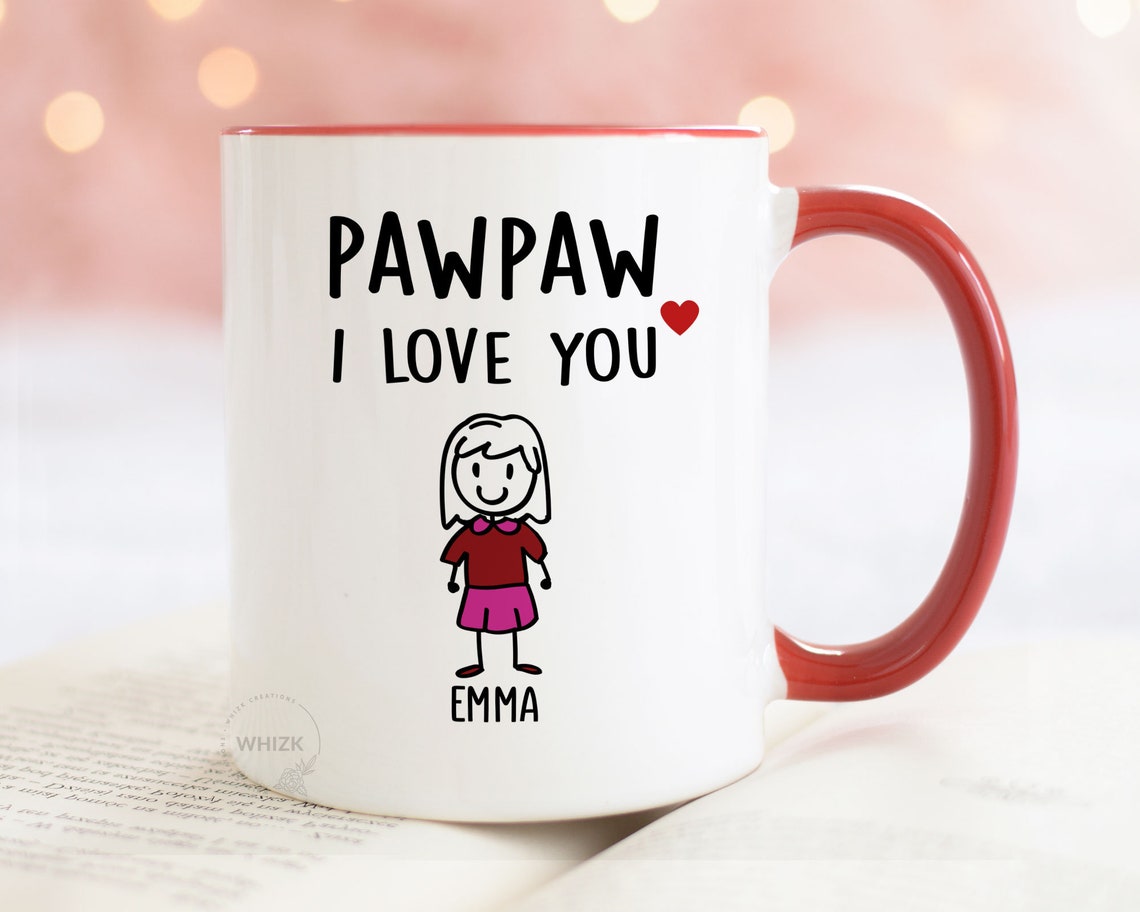 Pawpaw Gift for Pawpaw Mug Personalized Pawpaw Birthday Gift - Etsy