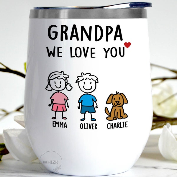 Grandpa Stick Figure - Etsy