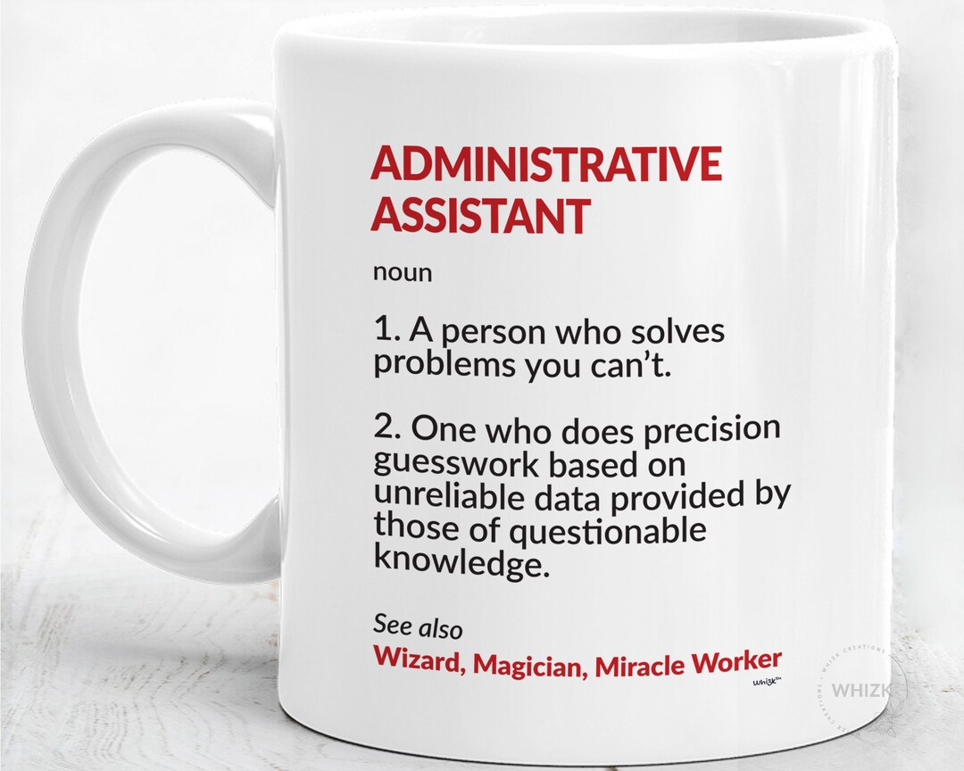 Administrative Assistant Mug for Administrative Assistant Gifts for ...