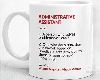 Administrative Assistant Gift Administrative Assistant Mug - Etsy