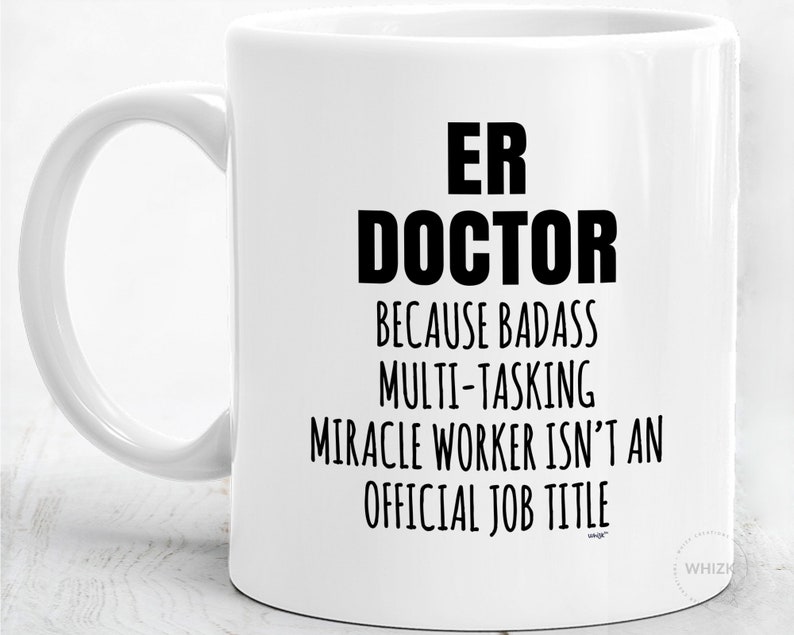 ER Doctor Gifts for ER Doctor Mug for ER Doctor Coffee Mug | Etsy