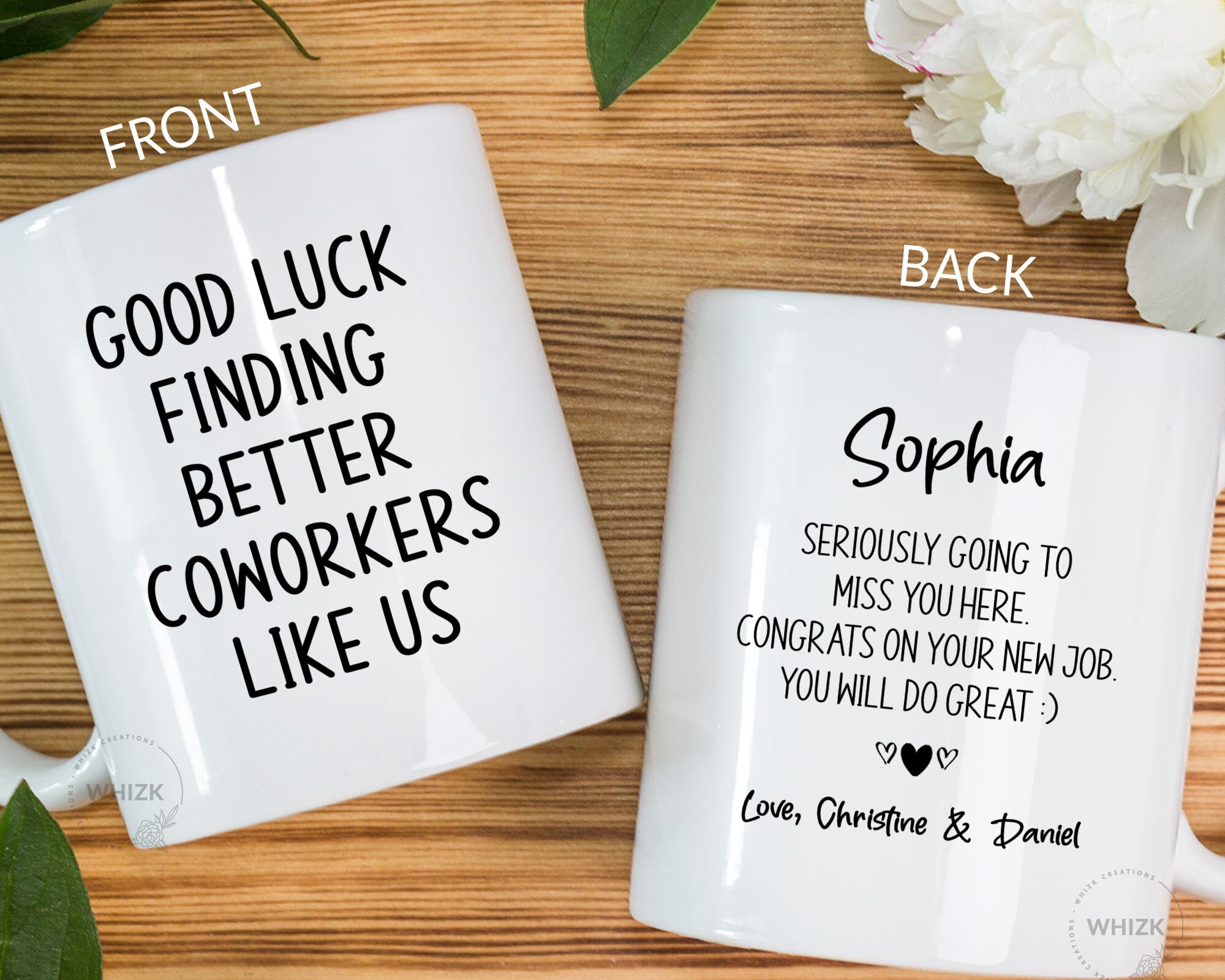 Going Away Gift for Coworker Leaving Mug Farewell Gift for - Etsy