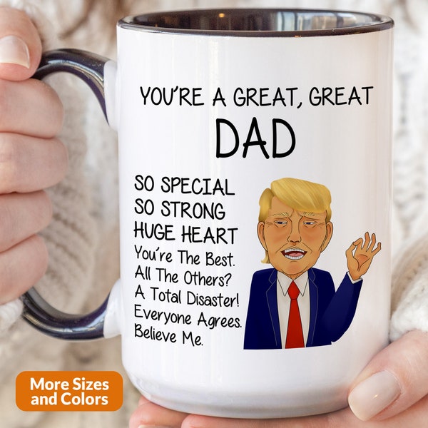 Fathers Day Trump Cup - Etsy