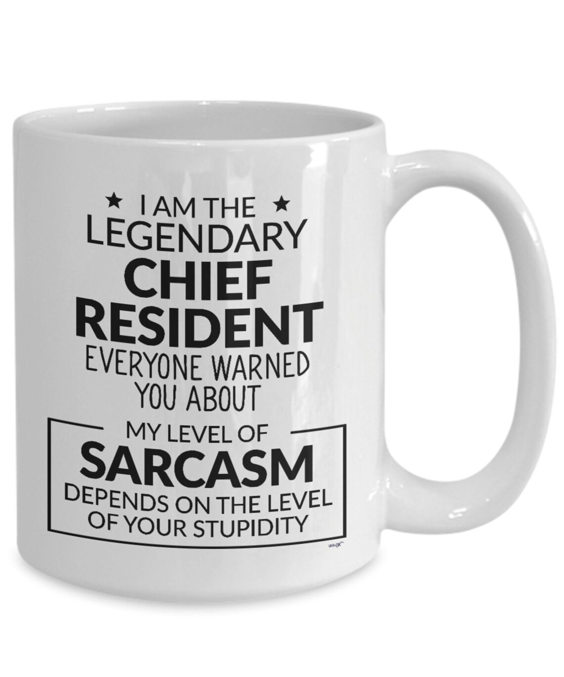 Chief Resident Mug Chief Resident Gifts Chief Resident - Etsy