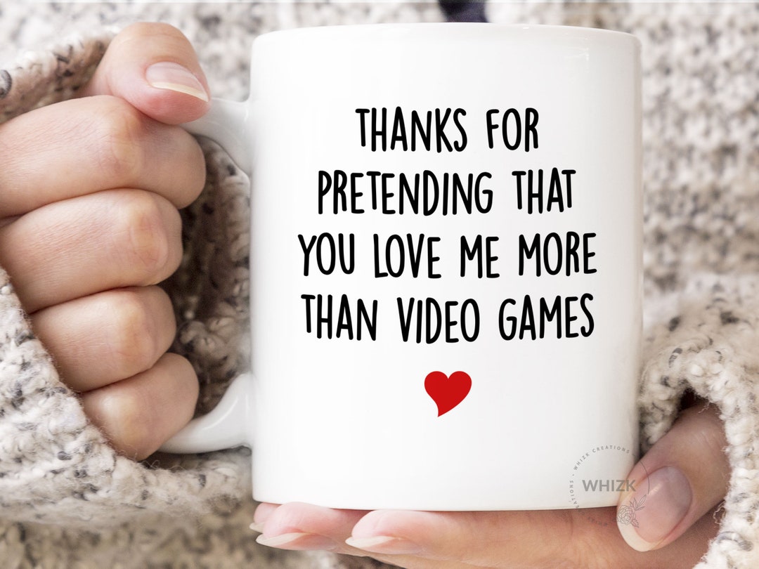 Gamer Gift for PC Gamer Boyfriend Fiance Husband Mug, Valentines Day ...