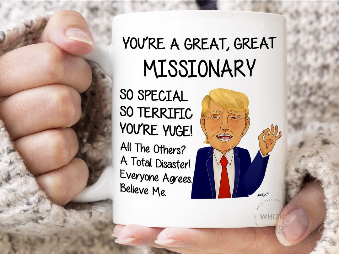 Missionary Gift Trump Missionary Mug for LDS Missionary Gift for ...