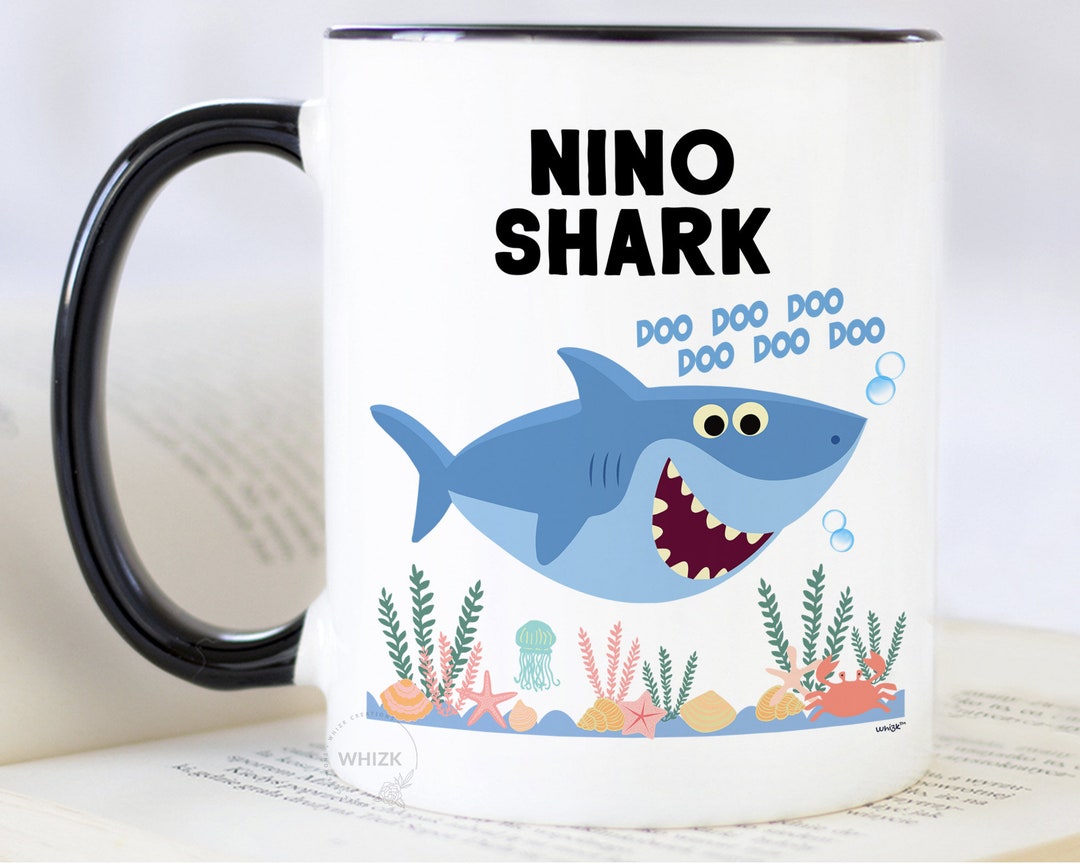 Nino Gifts for Nino Shark Mug, Best Nino Gift, Funny Nino Coffee Mug ...