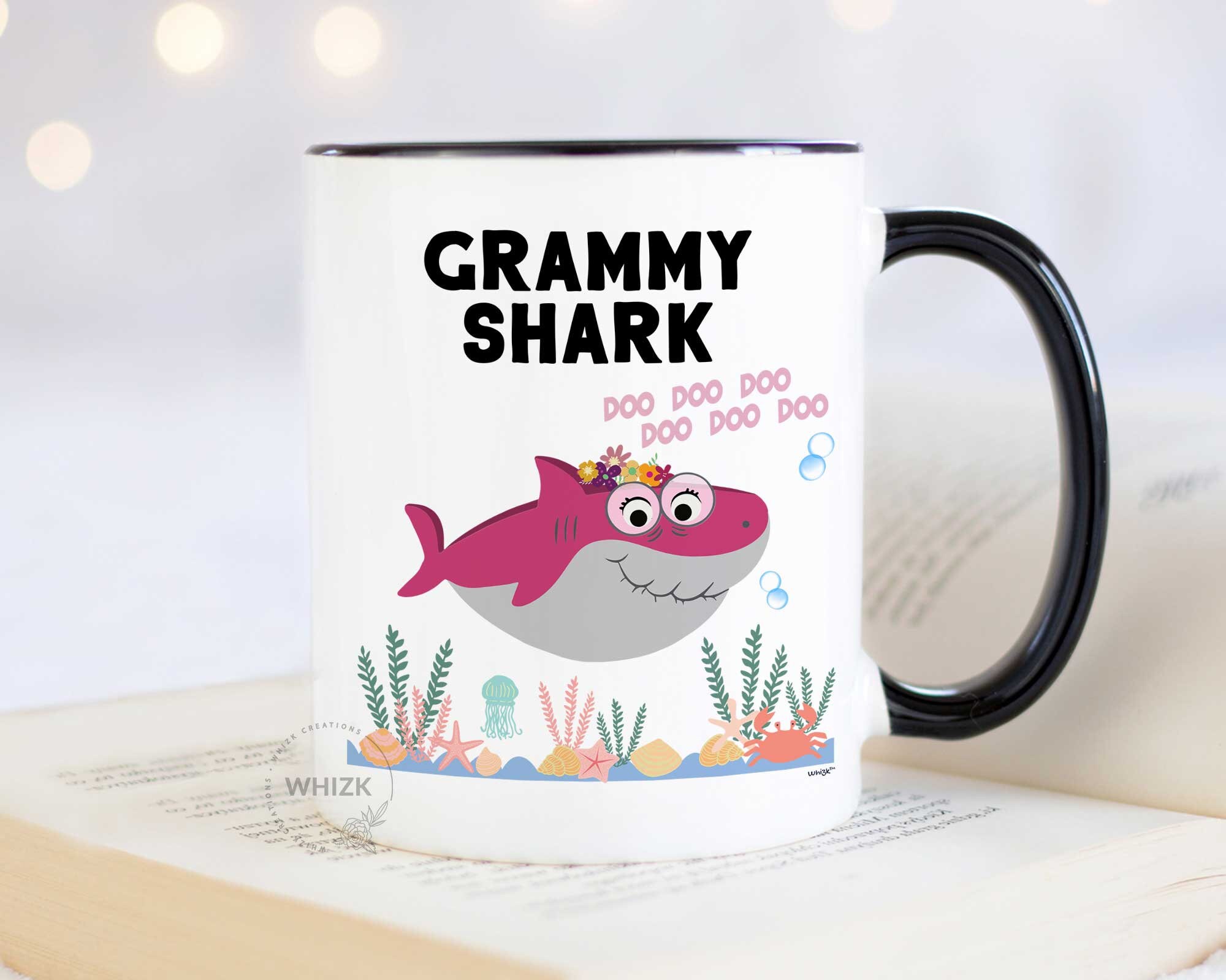 Grammy Shark Mug for Grammy Gifts for Grammy Mug, Mothers Day Gifts ...