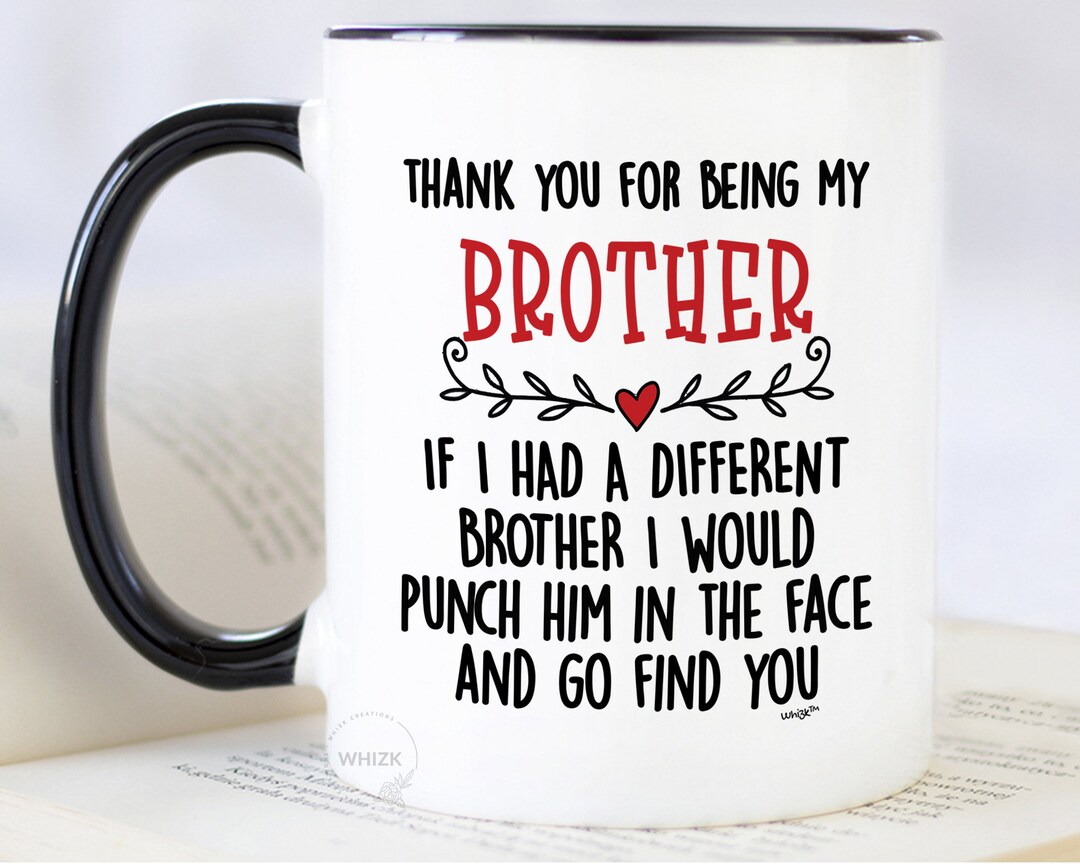 Brother Gifts, Brother Mug, Best Brother Gift, Brother Birthday Gift ...