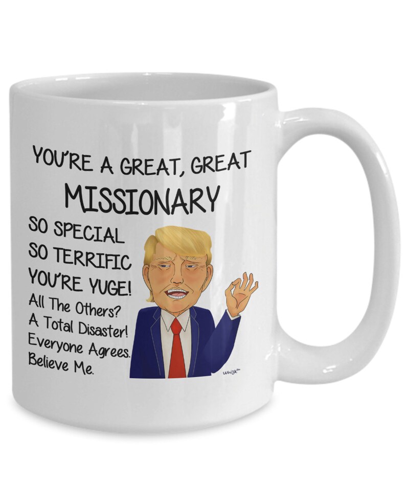 Missionary Gift Trump Missionary Mug for LDS Missionary Gift - Etsy