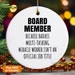 Board Member Gifts for Board Member Ornament, Board Member Thank You ...