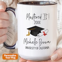 GRADUATE MUG ( Personalized ) - 15oz - Etsy