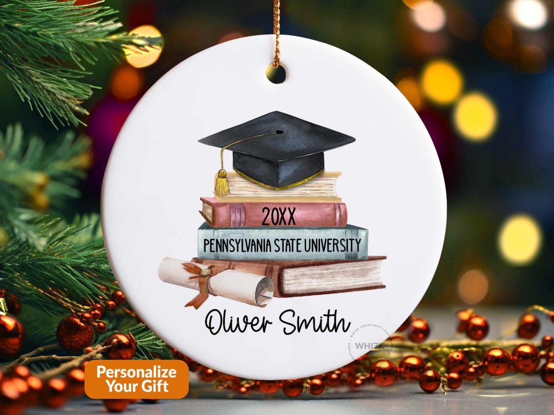 College Graduation Ornament 2025, Graduation Gift for Her Him, Senior ...