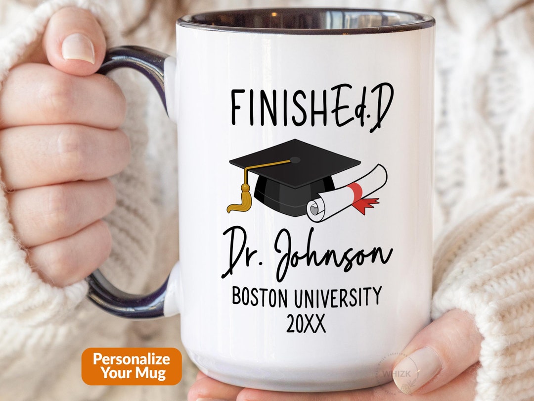 Edd Graduation Gifts for Her Him, EDD Mug, Doctorate Graduation Gift ...