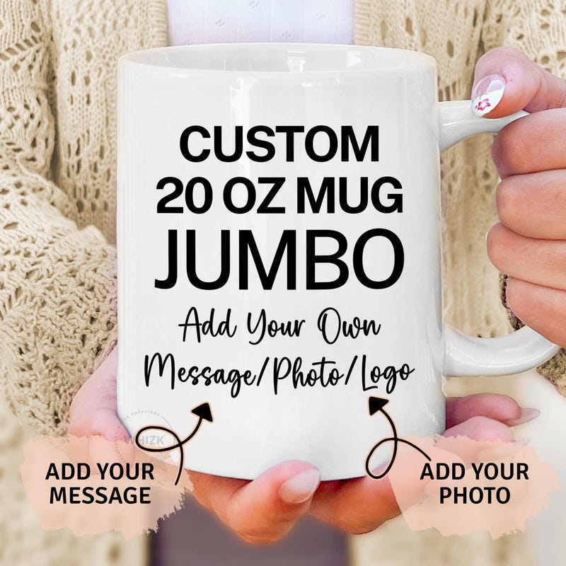 20 Oz Coffee Mug Picture - Etsy